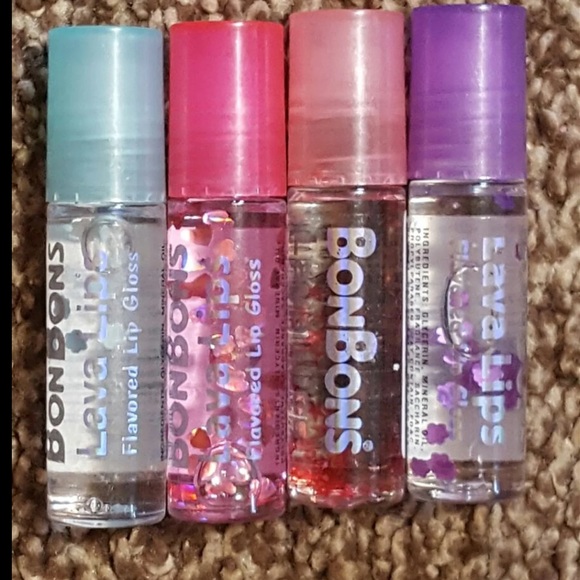 bon bons | Makeup | Bon Bons Lava Lips Roll On Lipglosses Set Of 4 ...